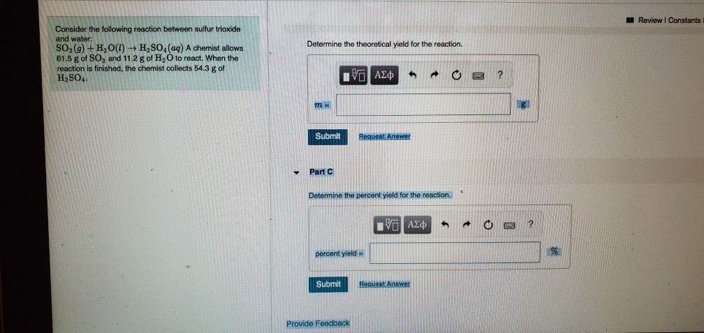 Solved Review I Constants I Perioc Consider the following | Chegg.com