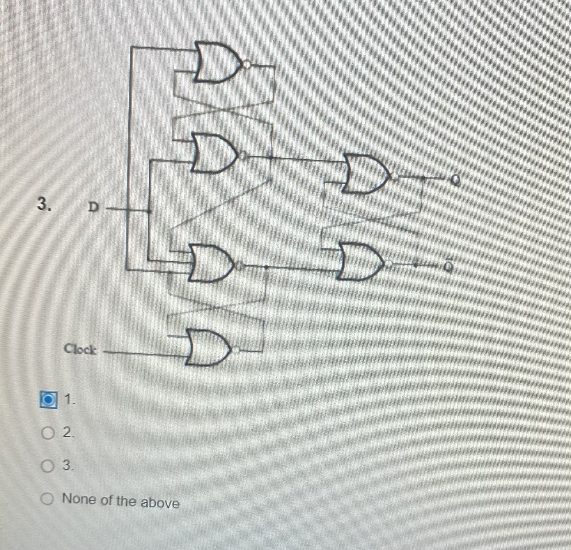 Solved Construct a NOR-gate circuit, similar to the figure | Chegg.com