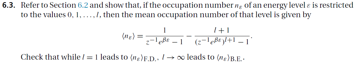 Solved .3. Refer to Section 6.2 and show that, if the | Chegg.com