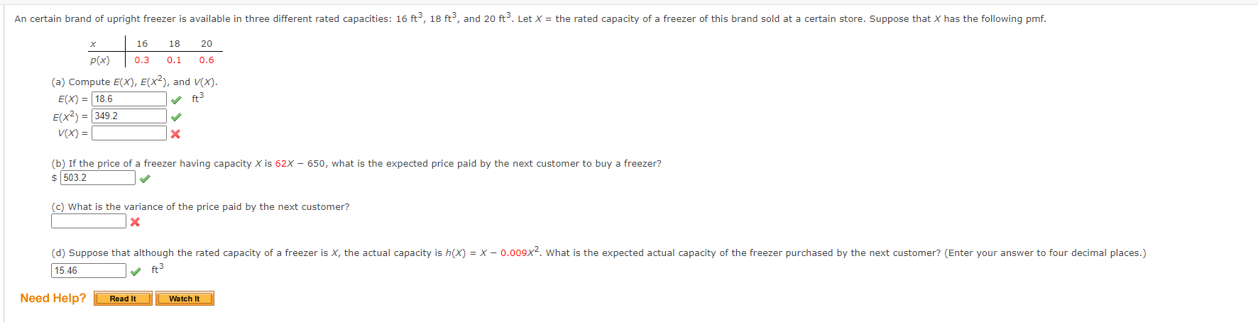 Solved \begin{tabular}{l|ccc} x & 16 & 18 & 20 \\ \hlinep(x) | Chegg.com