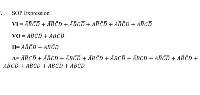 Solved -Reduce the expressions using Boolean Theorems. Show | Chegg.com