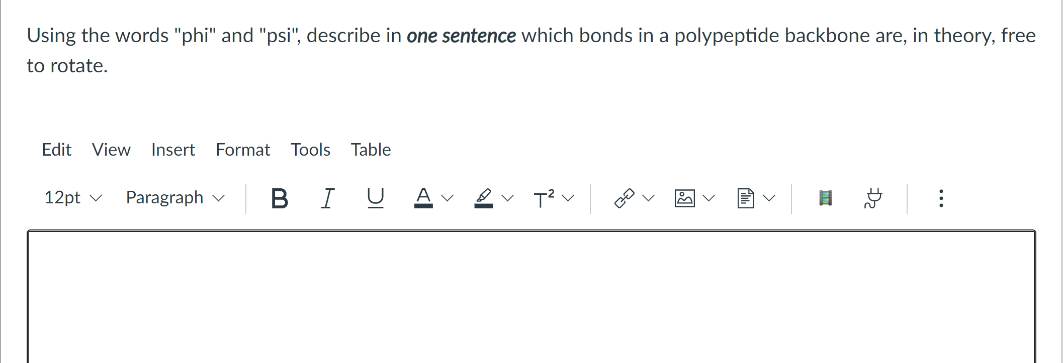 Solved Using the words "phi" and "psi", describe in one | Chegg.com