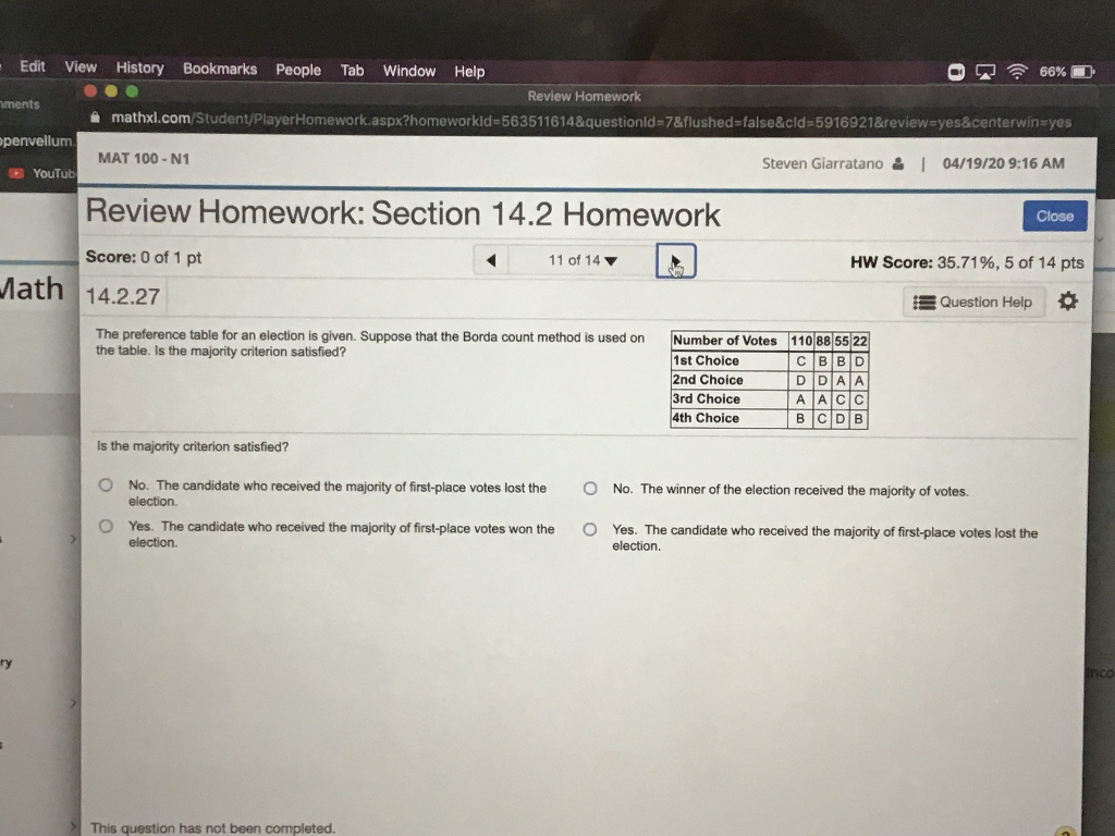 Solved Edit View History Bookmarks People Tab Window Help om | Chegg.com