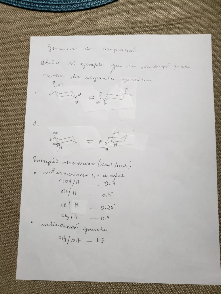 Solved use the included example to solve the following | Chegg.com
