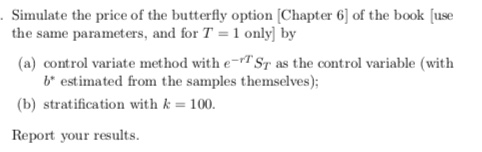 Solved MATLAB exercises: The stock price model is the | Chegg.com