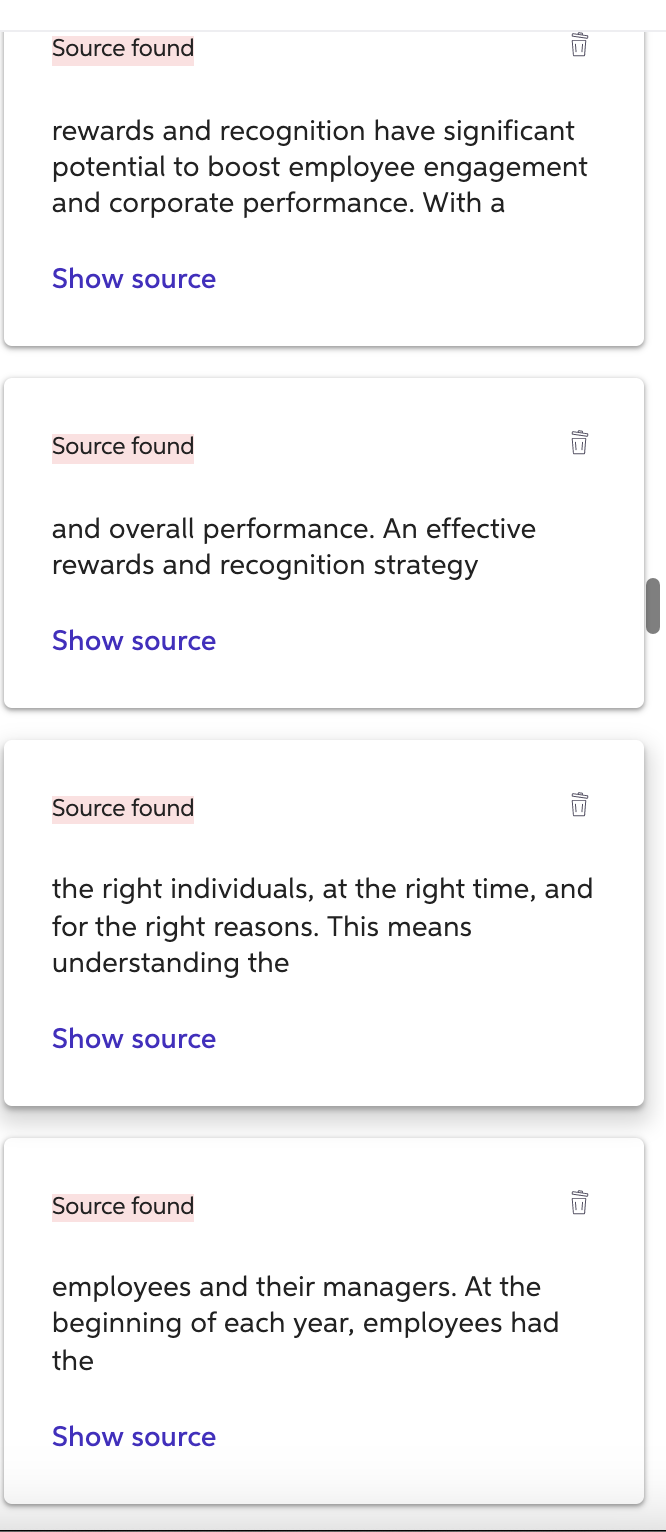 Solved Source found rewards and recognition have significant | Chegg.com
