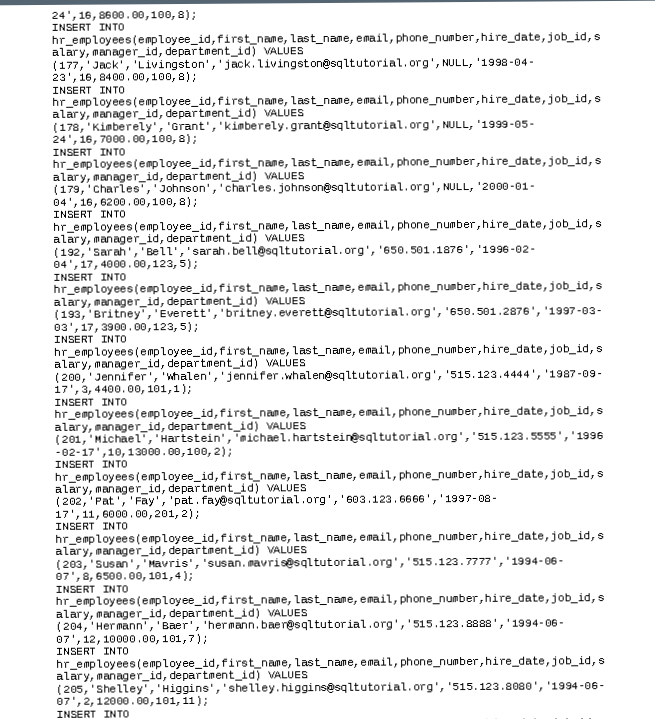 CREATE TABLE hr-regions region_id INT PRIMARY KEY, | Chegg.com