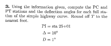 Solved using the information given, compute the PC and PT | Chegg.com