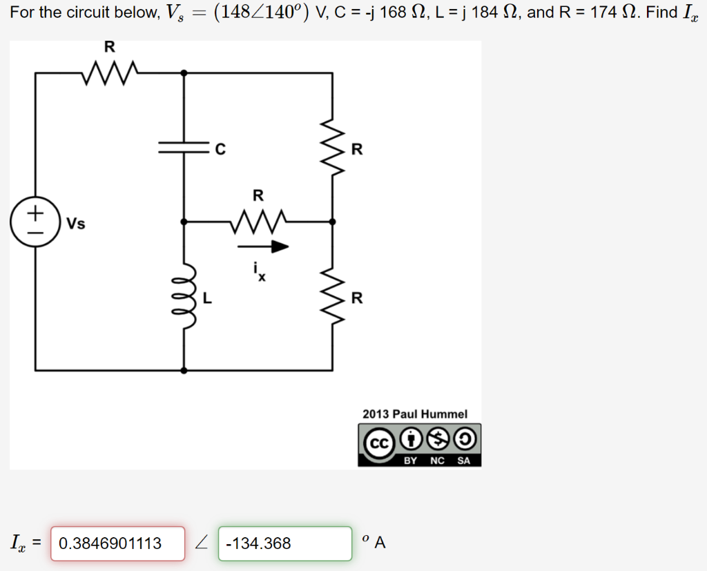 Solved For the circuit below, | Chegg.com