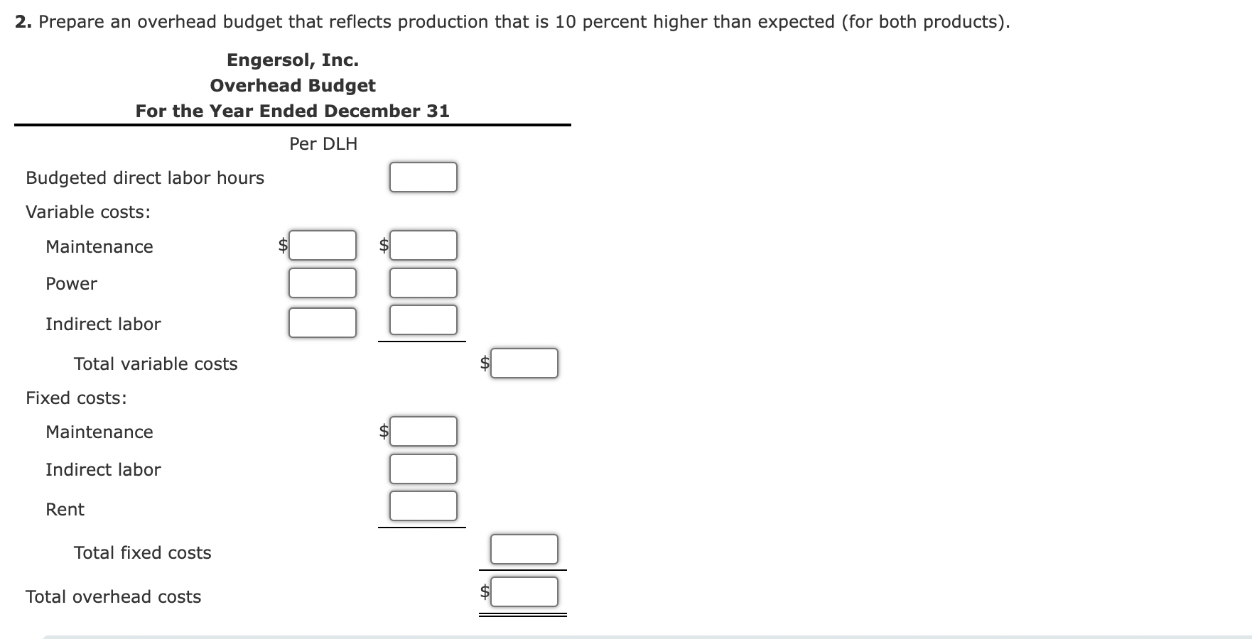 Solved In an attempt to improve budgeting, the controller | Chegg.com