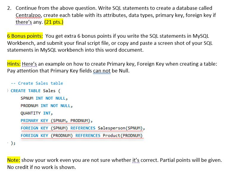 Solved 1. Convert the following Central Zoo | Chegg.com