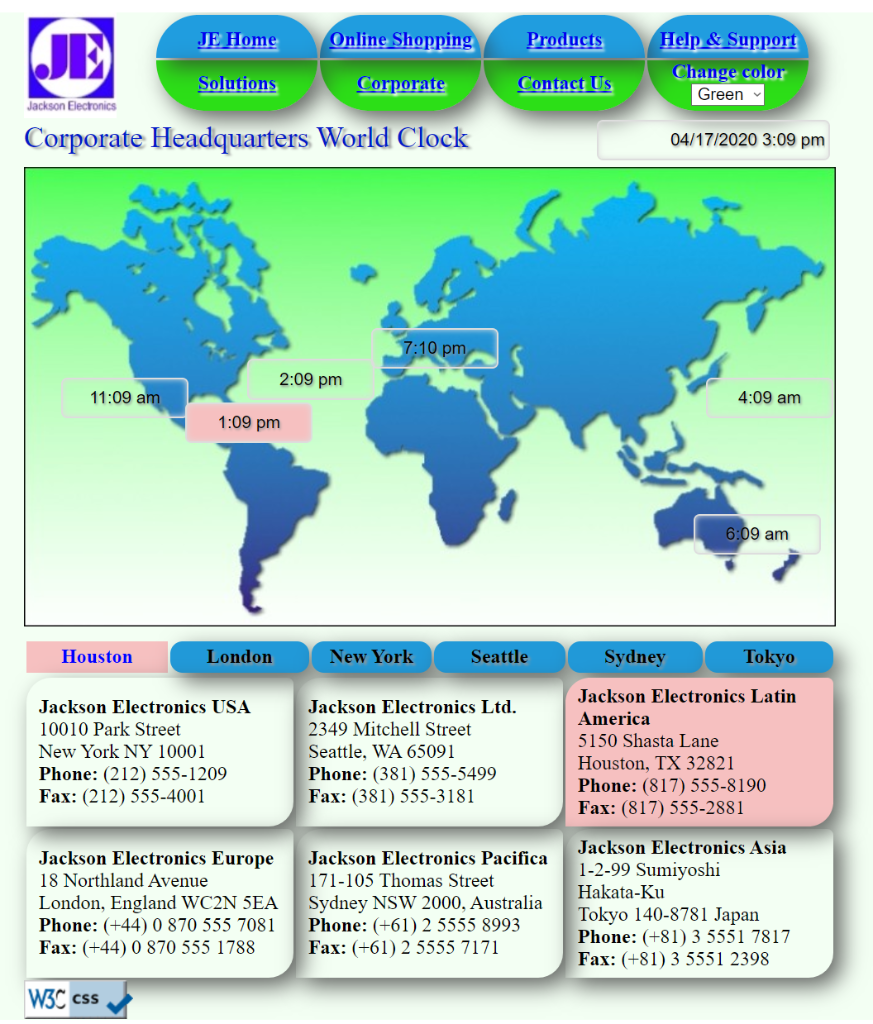 Solved ****** NEED COMPLETE HTML CODE STYLING, CSS & JS CODE | Chegg.com