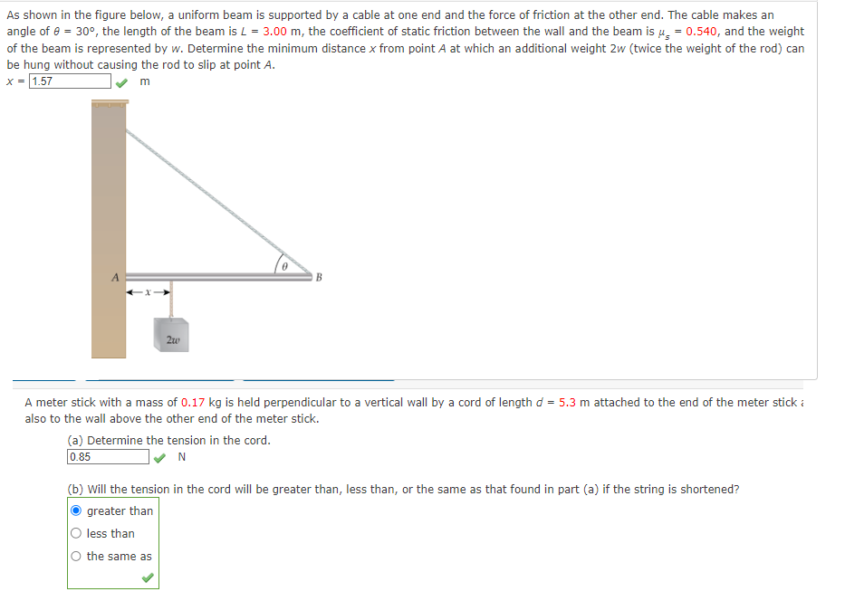 I solved it already but I am confused conceptually | Chegg.com