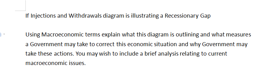 Solved If Injections and Withdrawals diagram is illustrating | Chegg.com