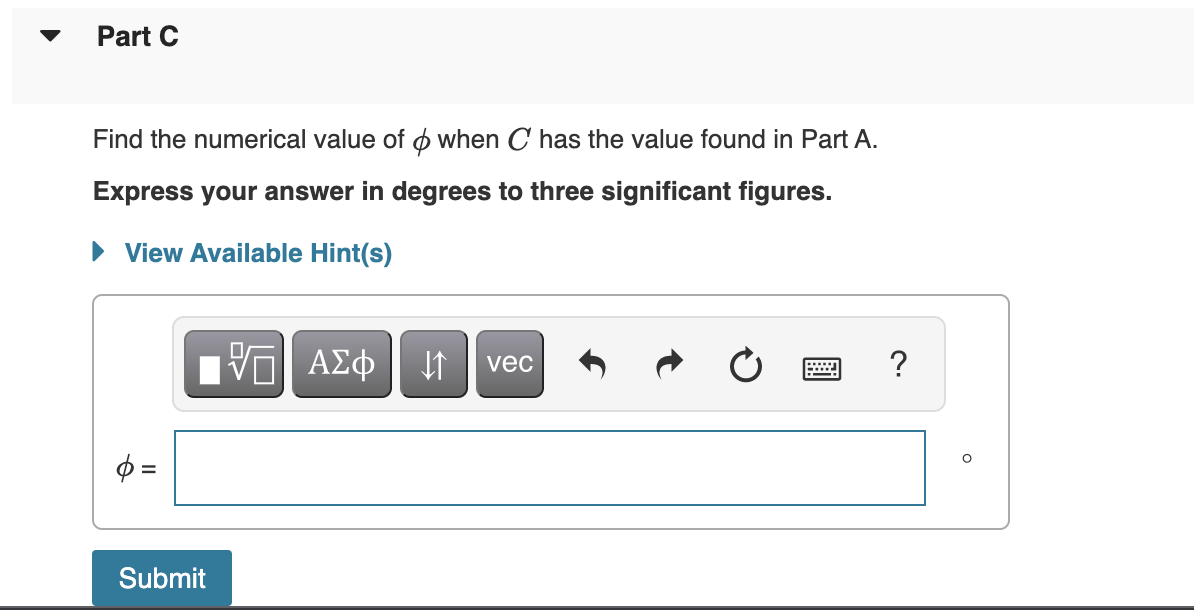 Solved Review | Constants Part A The sinusoidal voltage | Chegg.com