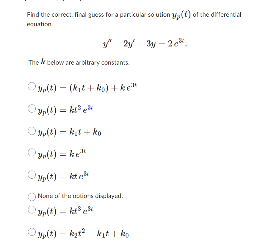 Solved Find the correct, final guess for a particular | Chegg.com