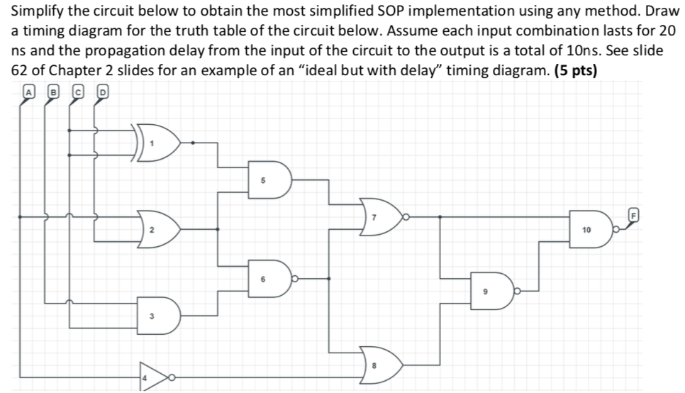 Solved Simplify the circuit below to obtain the most | Chegg.com