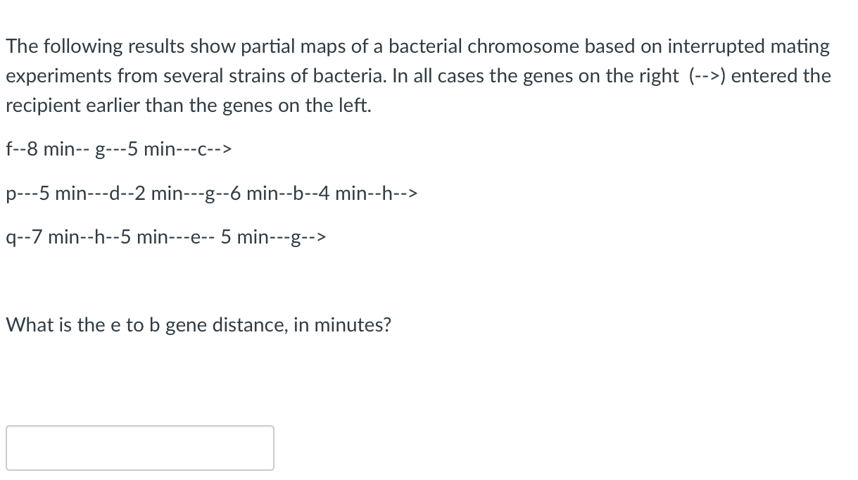Solved The following results show partial maps of a | Chegg.com