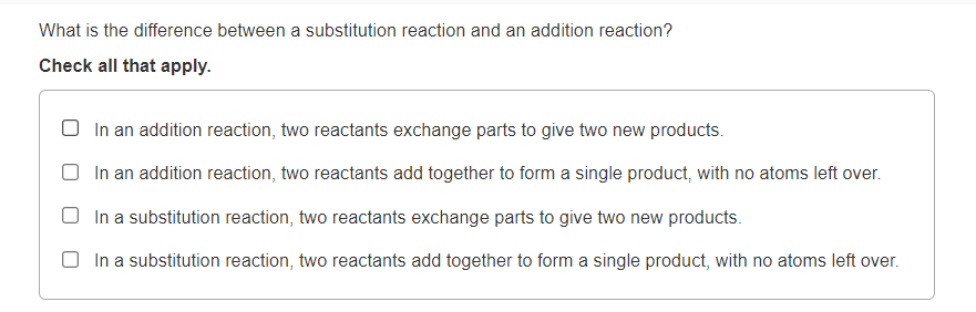 Solved What is the difference between a substitution | Chegg.com
