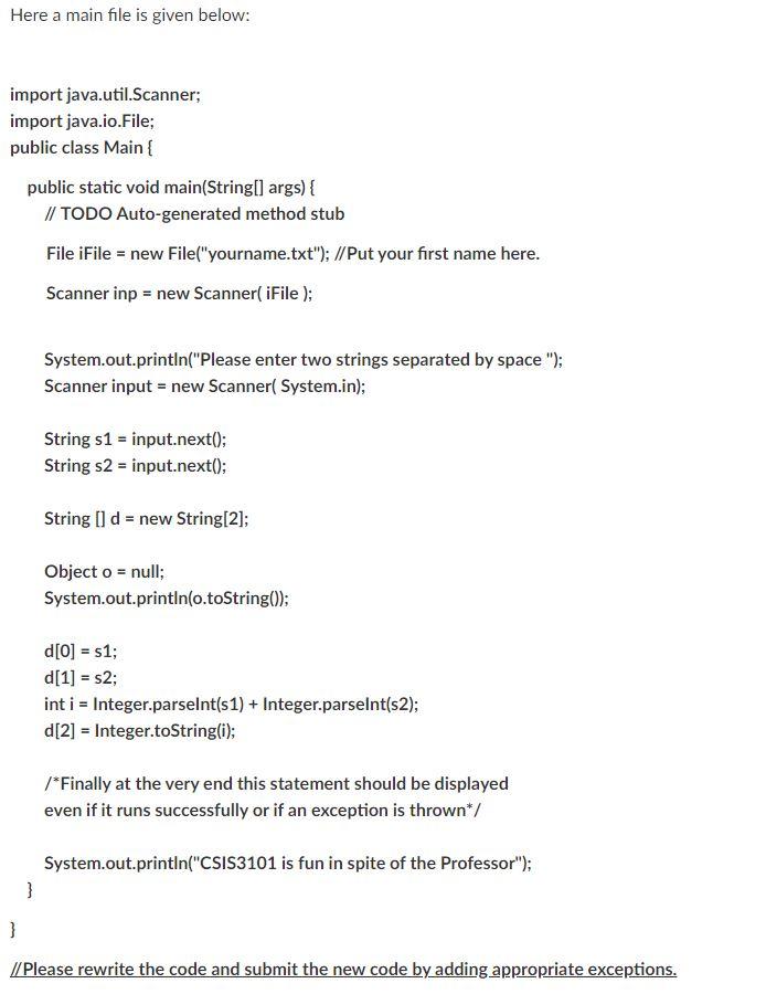 Solved Please no copying, do in Java to this exact problem, | Chegg.com