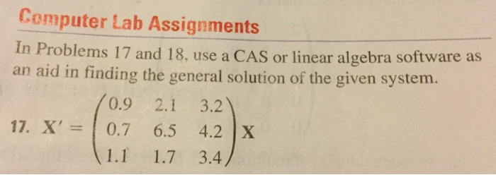 Solved Computer Lab Assignments In Problems 17 and 18, use a | Chegg.com