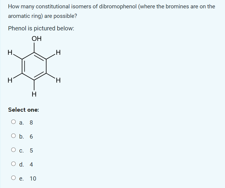 Solved Which of the following is the correct structure for | Chegg.com