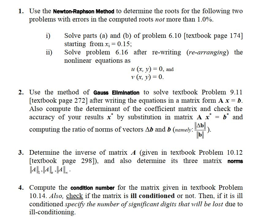 Solved the book we use is numerical methods for engineers | Chegg.com