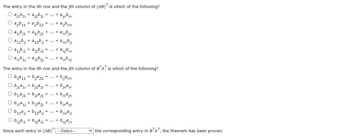Solved Consider the following theorem. Properties of | Chegg.com