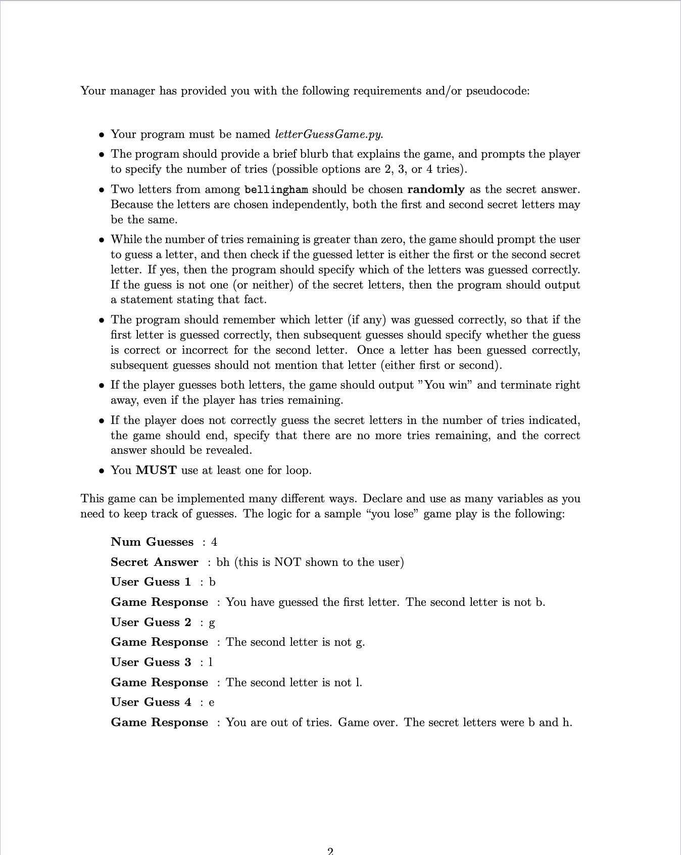 Solved This assignment has 2 parts. For the first part | Chegg.com