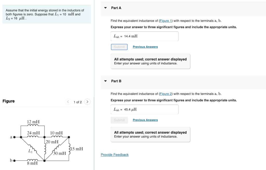 Solved Assume that the initial energy stored in the | Chegg.com