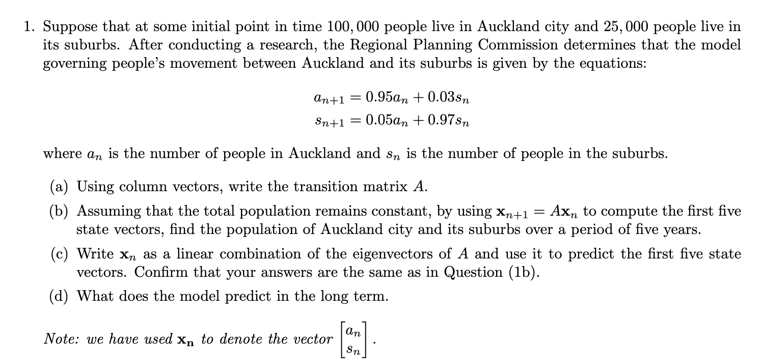 Solved 1. Suppose that at some initial point in time 100,000 | Chegg.com
