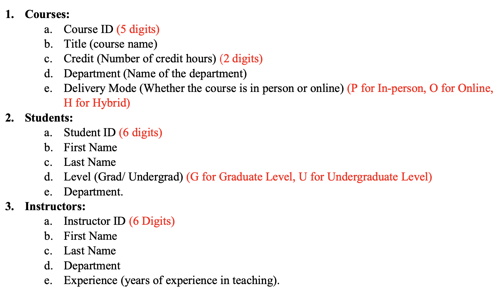 Solved 1) Define two intermediary tables: One for the | Chegg.com