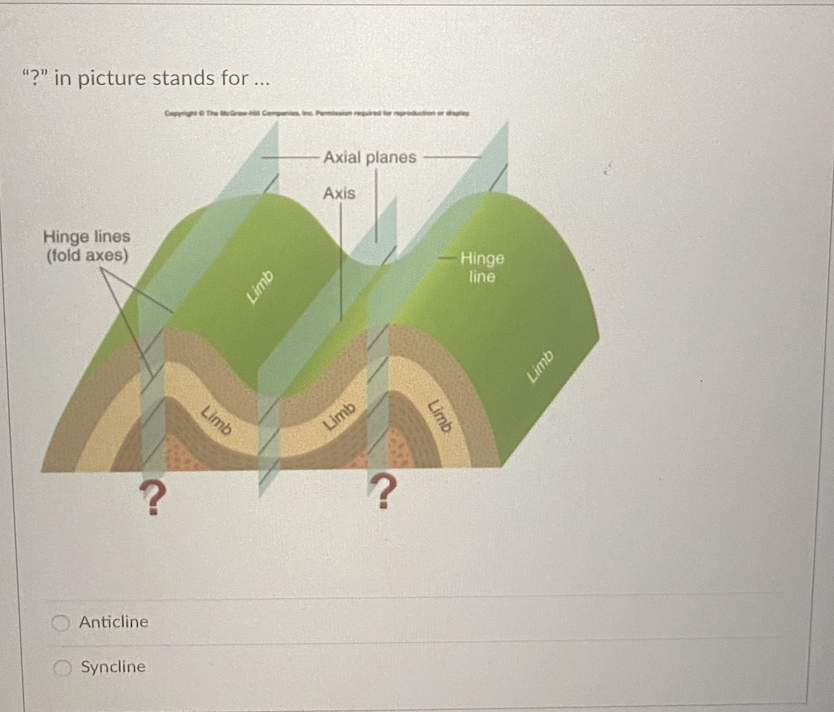 Solved "?" in picture stands for ... Axial planes Axis Hinge | Chegg.com