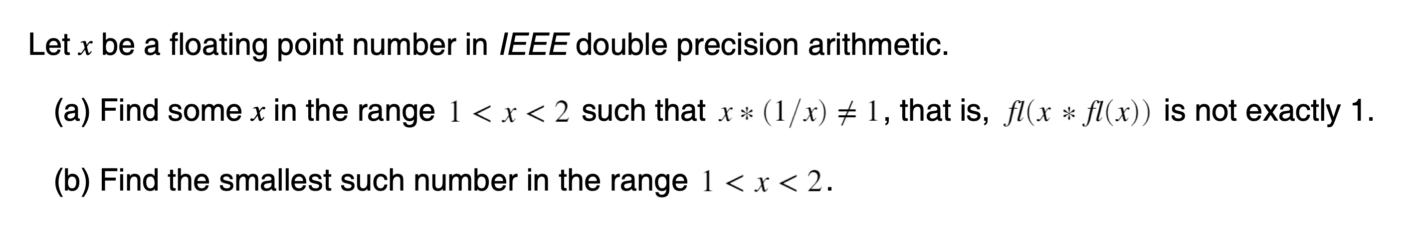 Using MATLAB to find a) Some range 1
