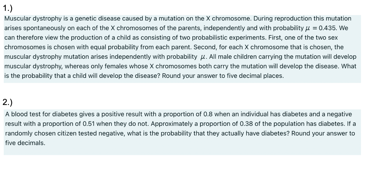 Solved Muscular dystrophy is a genetic disease caused by a | Chegg.com