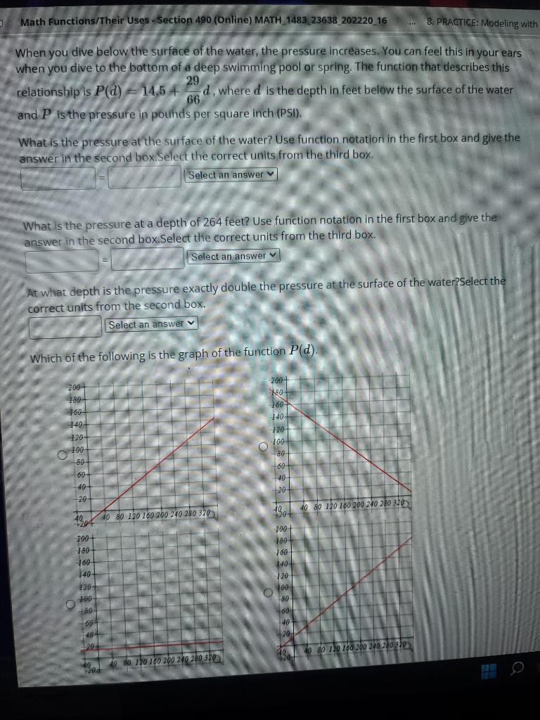 Solved Math Functions/Their Uses - Section 490 (Online) MATH | Chegg.com