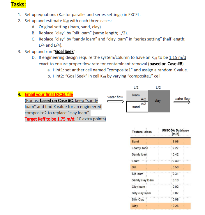 Solved 1. Set up equations ( Keff for parallel and series | Chegg.com