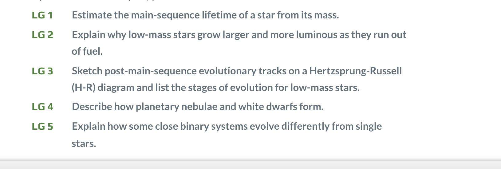 Solved LG 1 LG 2 Estimate the main-sequence lifetime of a | Chegg.com