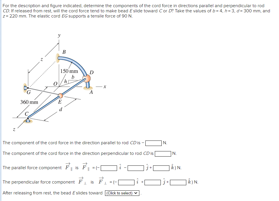 Solved For the description and figure indicated, determine | Chegg.com