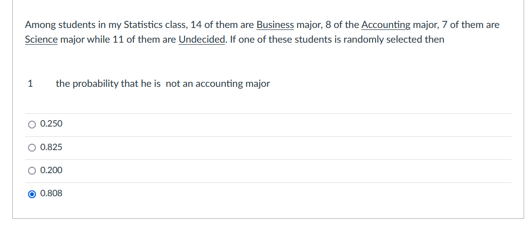 Solved Among students in my Statistics class, 14 of them are | Chegg.com