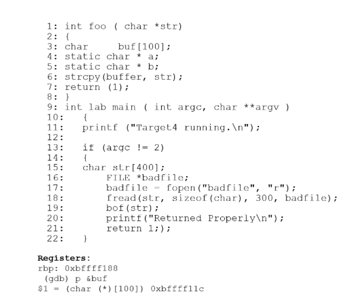 Solved Q1 : What is the location of the return address on | Chegg.com
