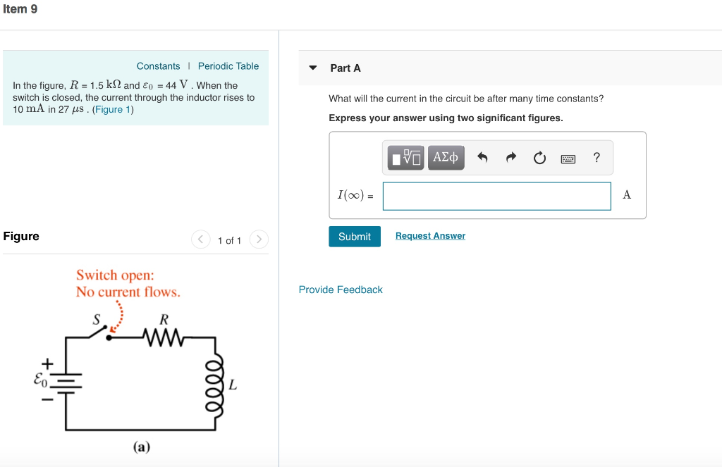 Solved tem 9 Constants Periodic Table PartA In the figure, R | Chegg.com