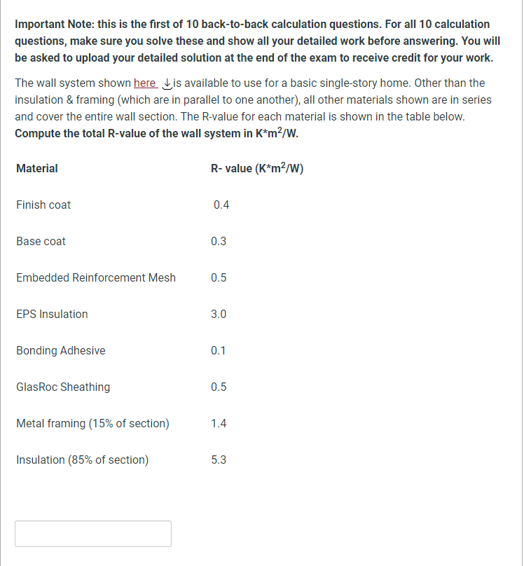 Solved Important Note: this is the first of 10 back-to-back | Chegg.com
