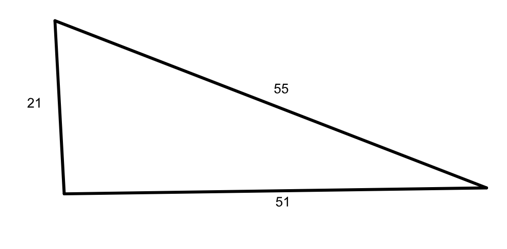 Solved Use Heron's formula to find the area of the triangle | Chegg.com