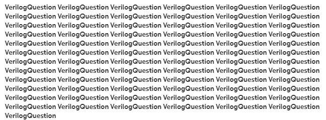 Verilog Question VerilogQuestion VerilogQuestion | Chegg.com