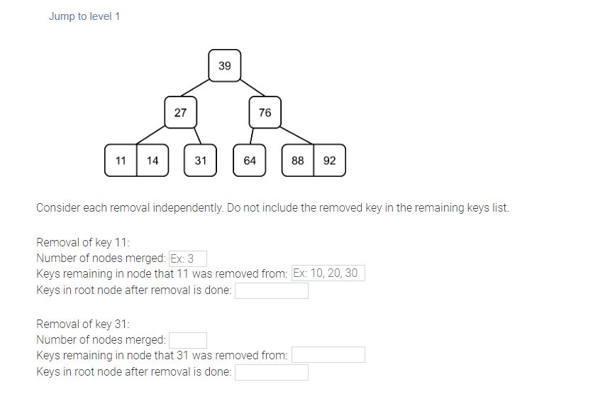Solved Jump to level 1 Consider each removal independently. | Chegg.com