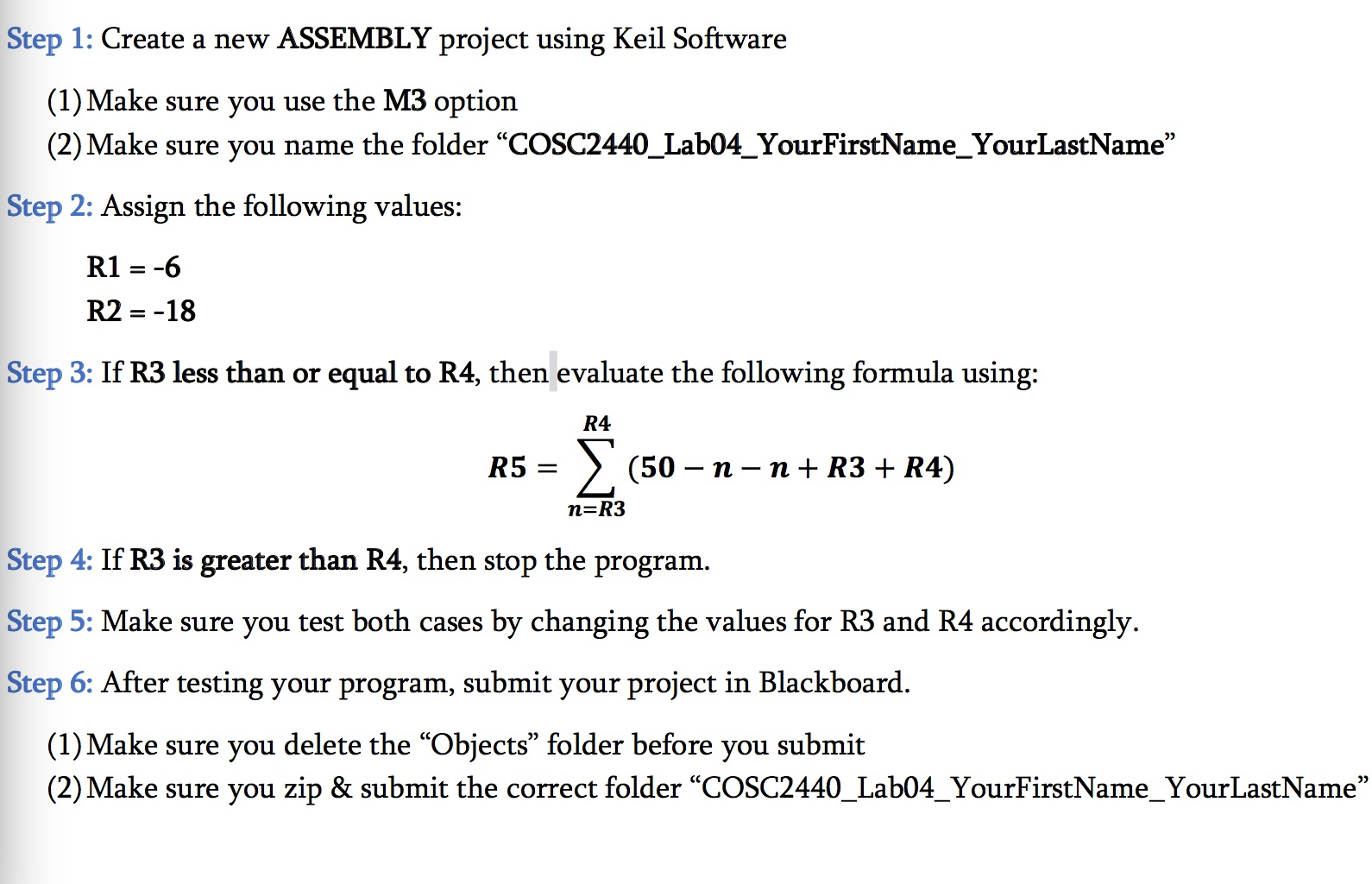 Step 1: Create a new ASSEMBLY project using Keil | Chegg.com