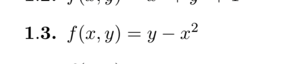 Solved For the functions f(x,y) in Exercises 1.1-1.7: (a) | Chegg.com