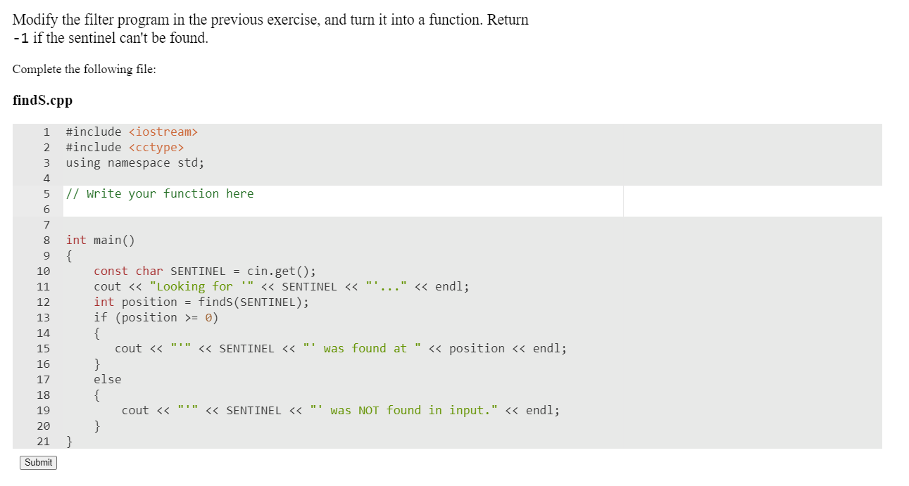 Solved (Already Solved) Previous Problem: Searching for | Chegg.com