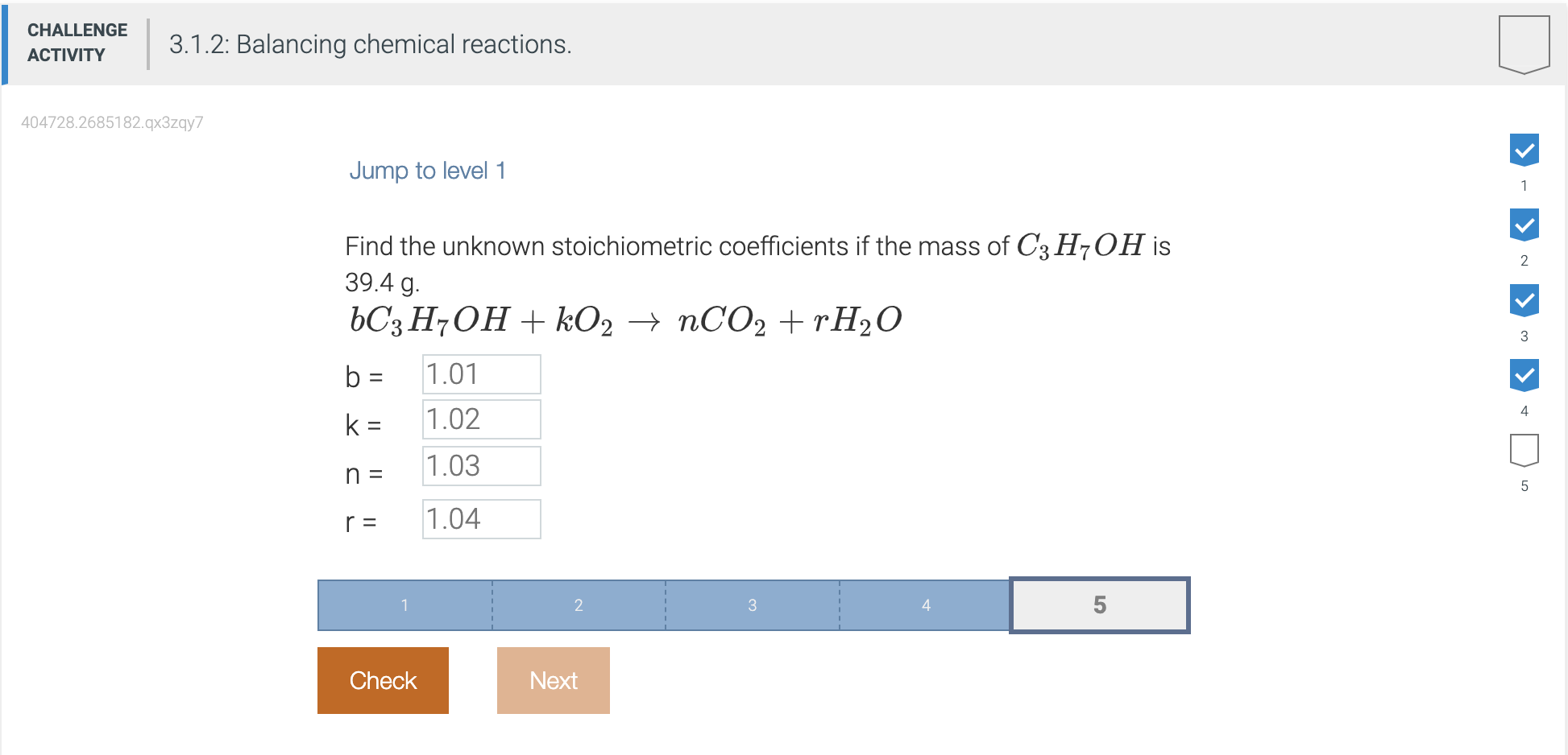 Solved Find the unknown stoichiometric coefficients if the | Chegg.com